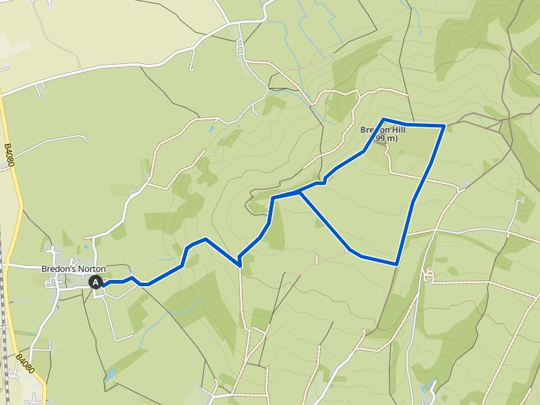 Bredon's Norton to Bredon Hill loop — The Cotswolds AONB | hike | Komoot